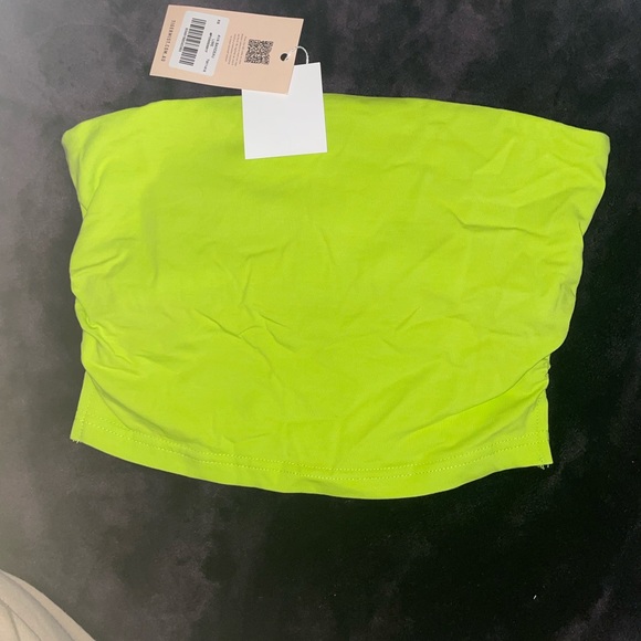 Tiger Mist | Tops | Tiger Mist Lime Green Tube Top | Poshmark